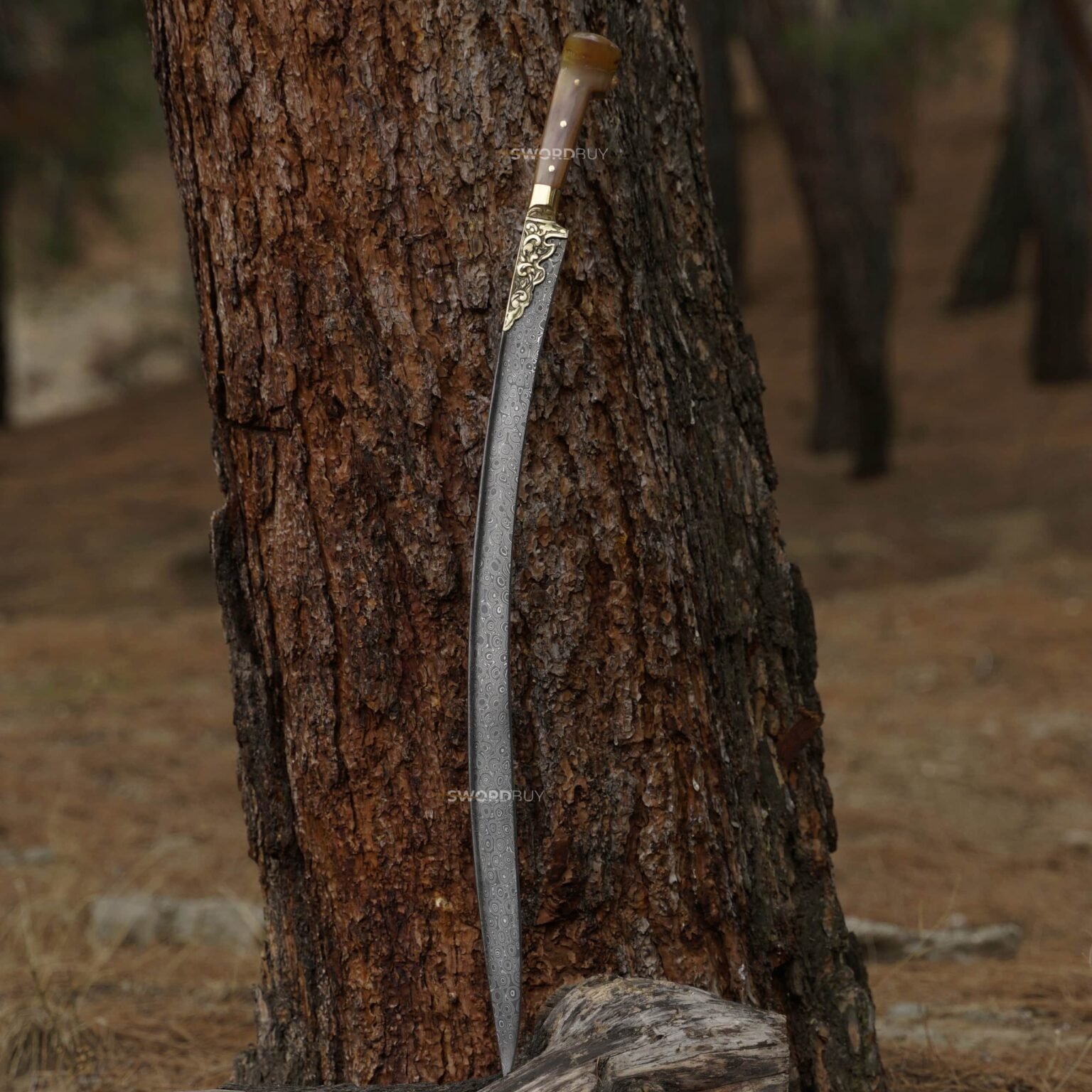 Enhance Your Collection with a Damascus Yatagan Sword