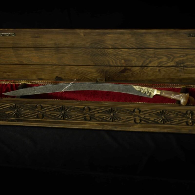 Enhance Your Collection with a Damascus Yatagan Sword