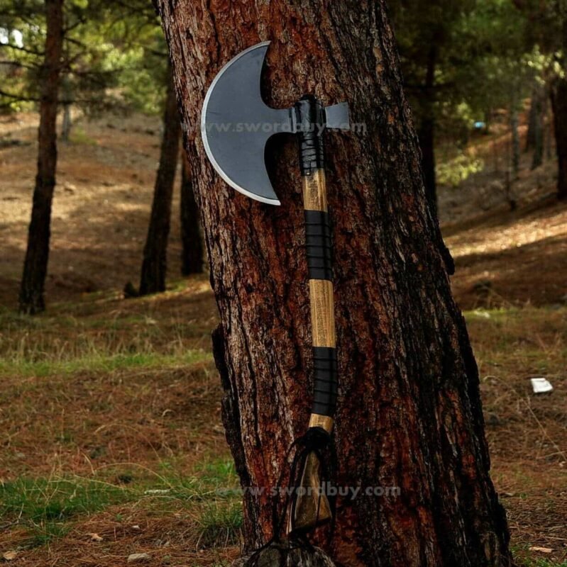 Turgut Alp Axe: Handmade Turkish Axe with Cover
