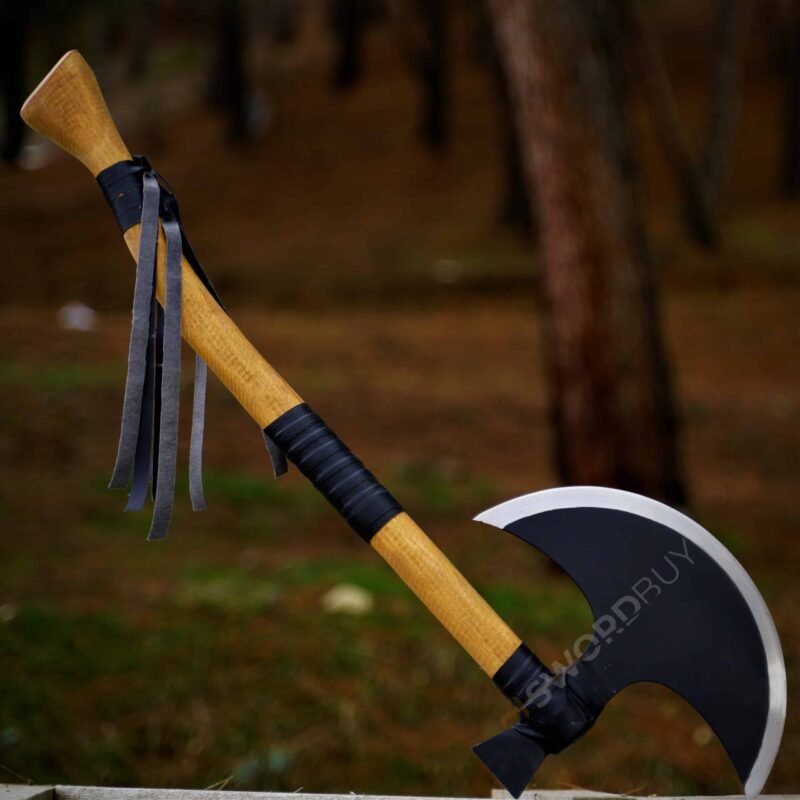 Turgut Alp Axe: Handmade Turkish Axe with Cover